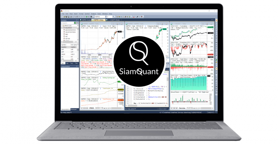 SiamQuant AlphaSuite Home Page Cover Big Logo - SiamQuant