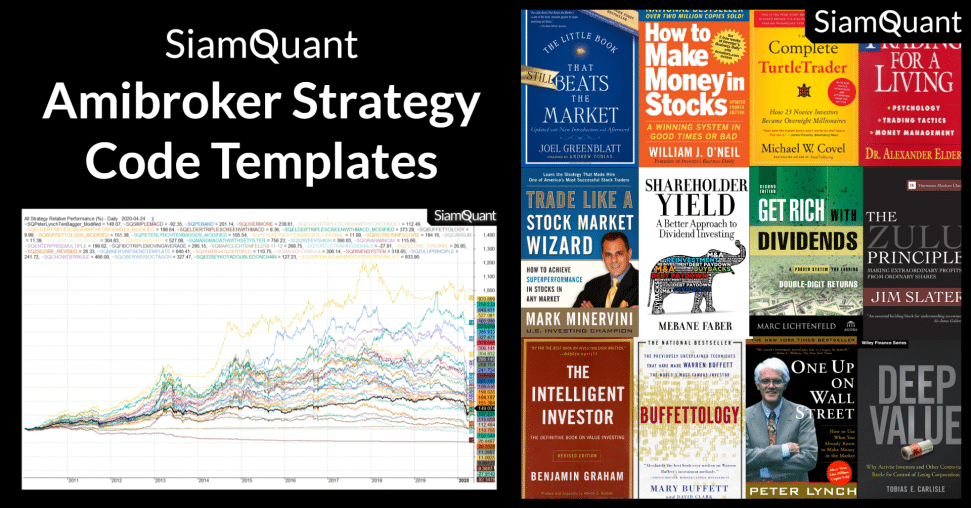 SiamQuant AlphaSuite สุดยอดขุมพลังเพื่อการลงทุนอย่างเป็นระบบสำหรับโปรแกรม Amibroker - SiamQuant